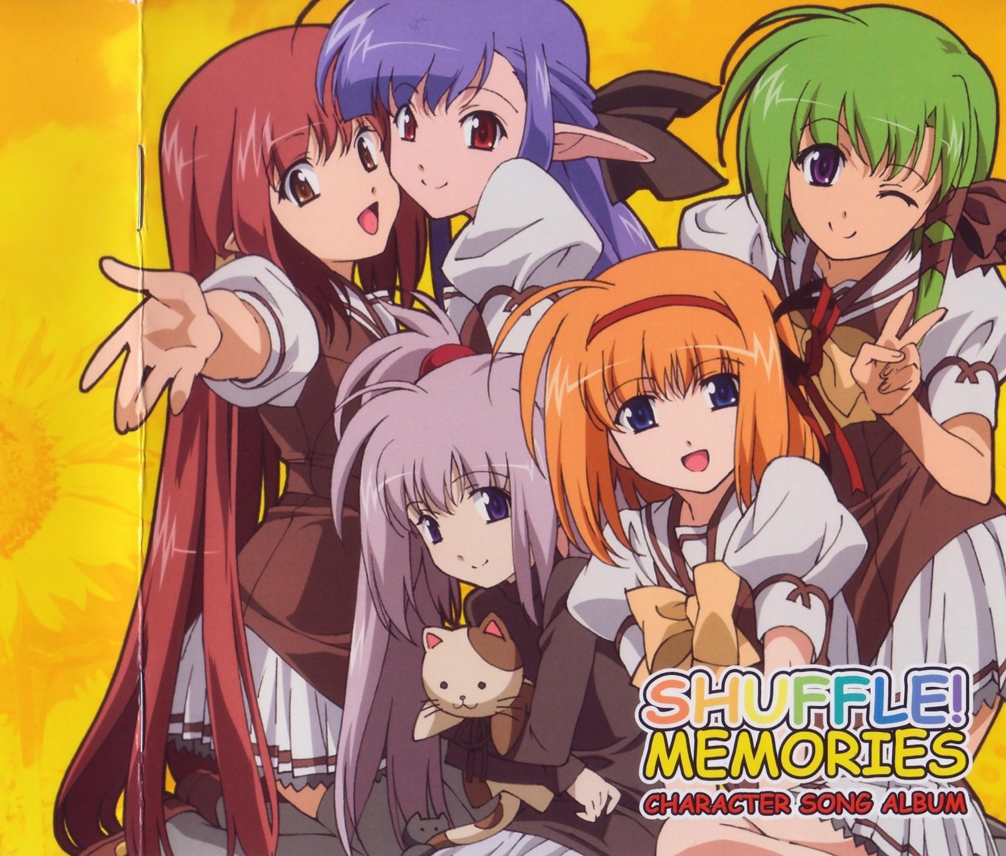 shuffle fuyou kaede lisianthus nerine primula shigure asa disc cover pointy ears seifuku ...